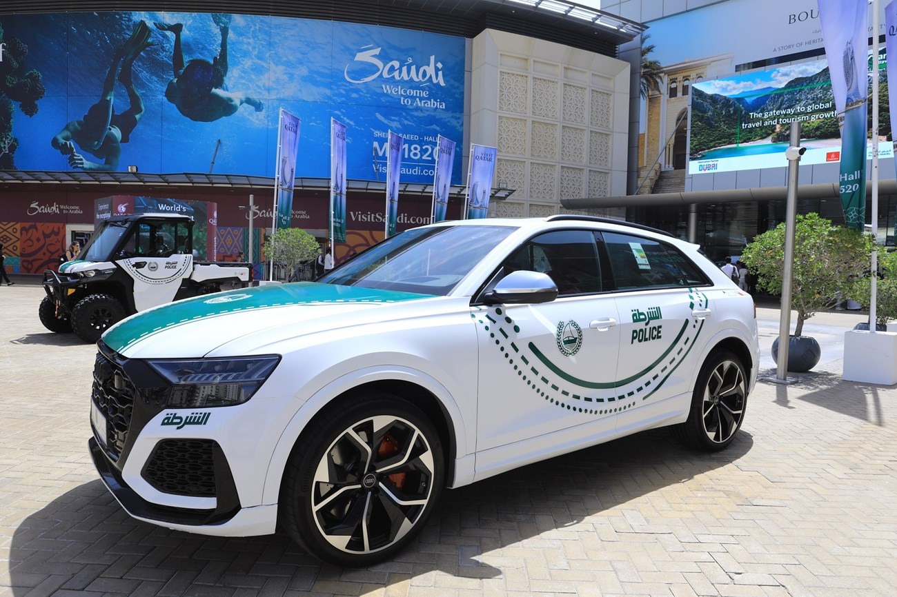 Dubai Police Ups the Ante with Audi RS Q8 and Defender Beach Bike ...