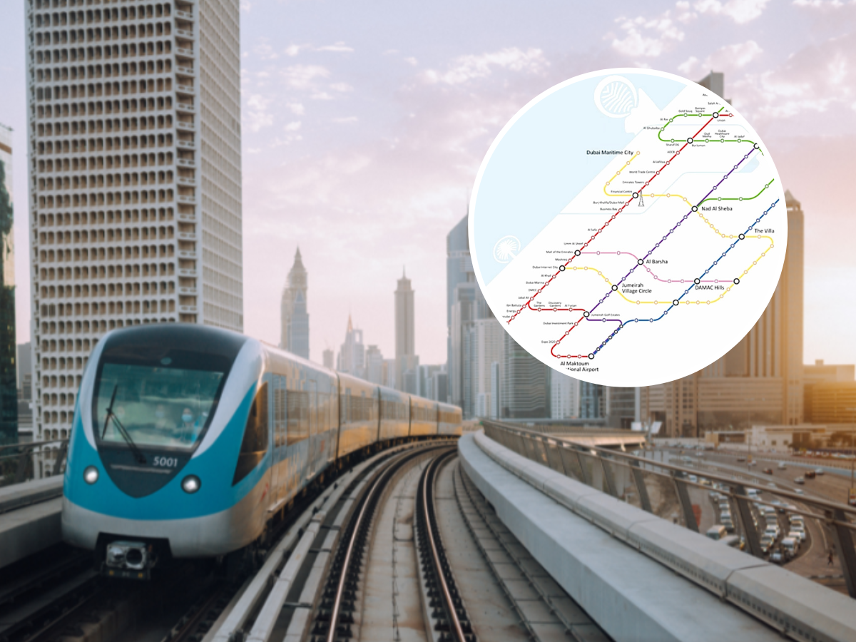 Dubai Metro Blue Line: New Dh20.5bn Transport Network Coming in 2029 ...