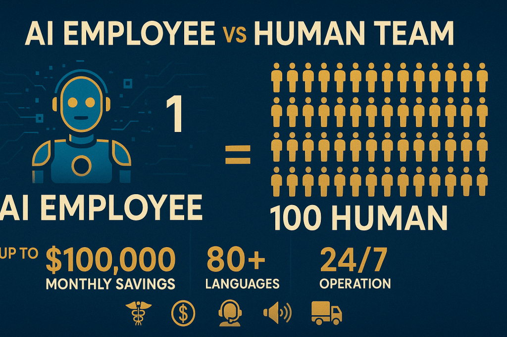 UAE AI Revolution: One Digital Employee Replaces 100 Workers, Saves ...