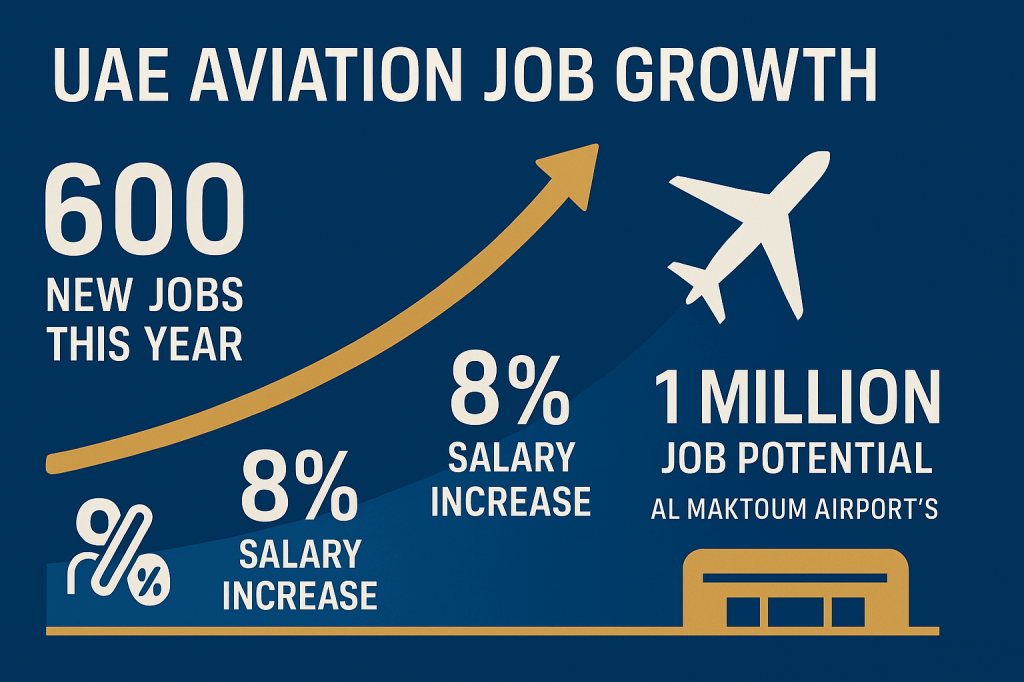 UAE Aviation Jobs: 600 New Positions & 8% Salary Rise Expected in 2025 ...