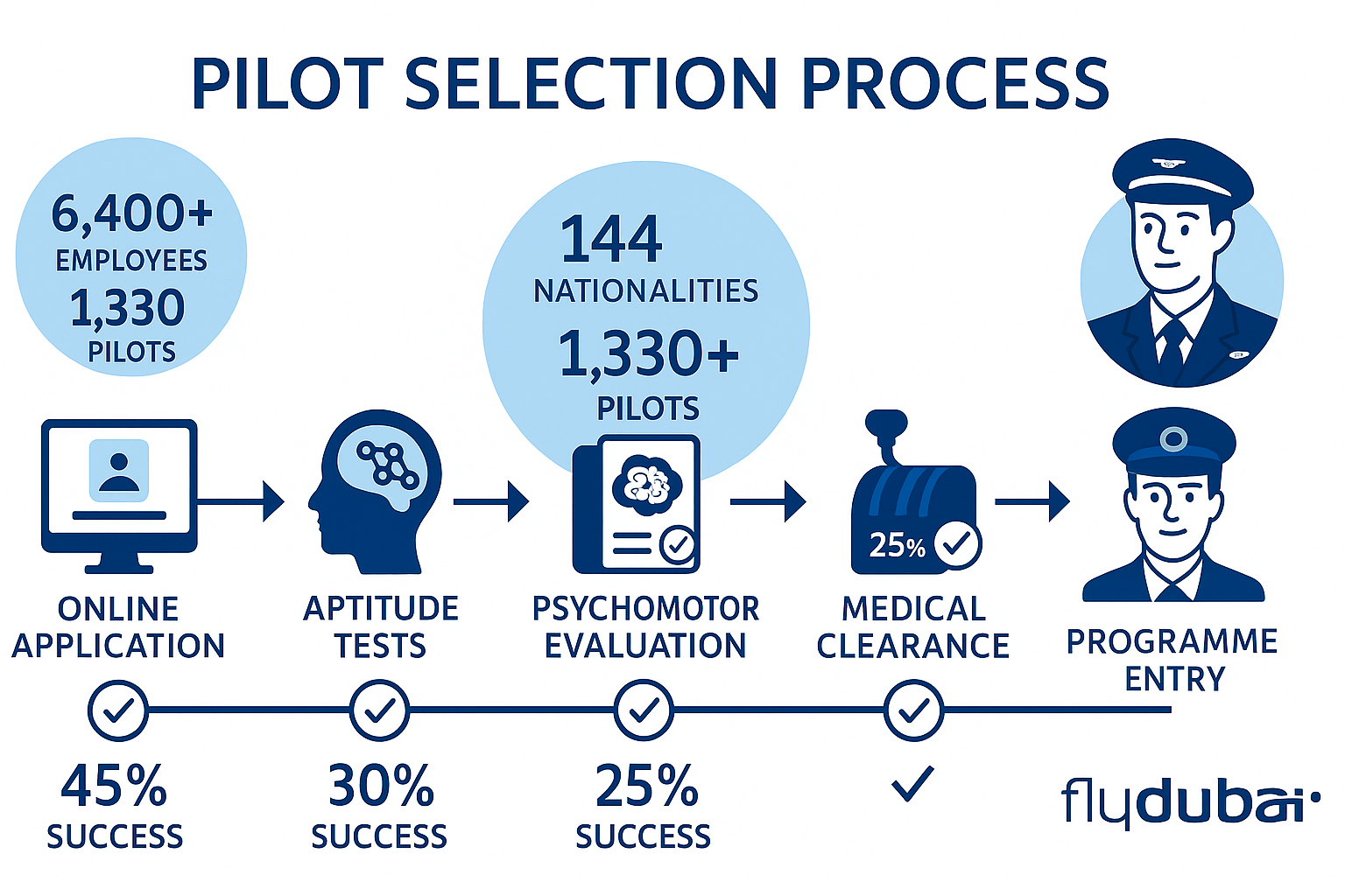 flydubai Ab Initio Pilot Training: Boeing 737 Careers Start Q4 2025 ...