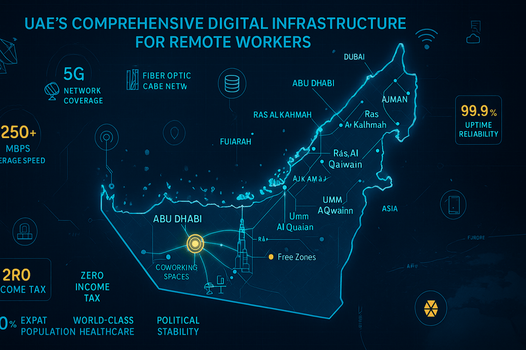 UAE Ranks 2nd Globally for Digital Nomads 2025: Complete Remote Work ...
