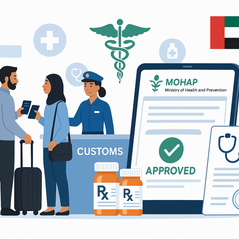 UAE Medicine Import Guide 2025: MOHAP Approval for Prescriptions ...