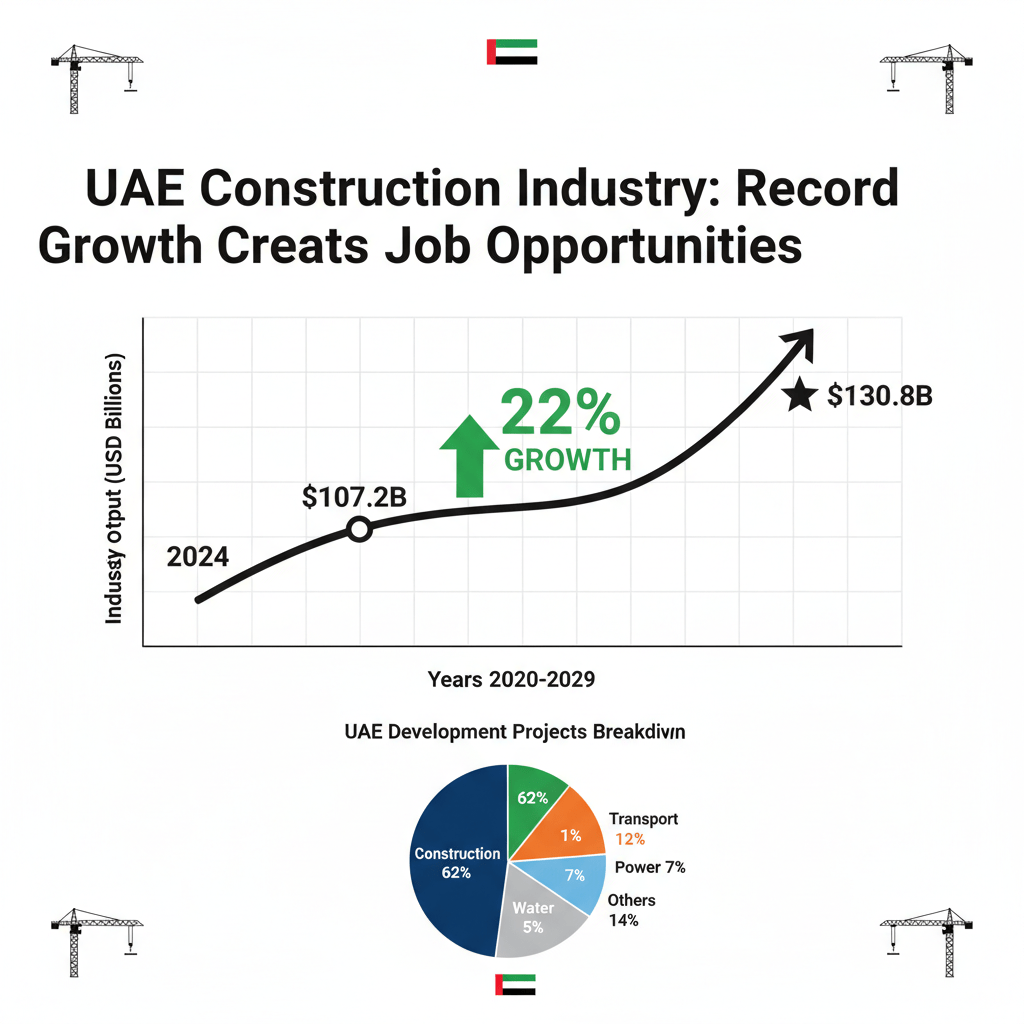 UAE Construction Boom: $130B Growth Creates Massive Job Opportunities ...