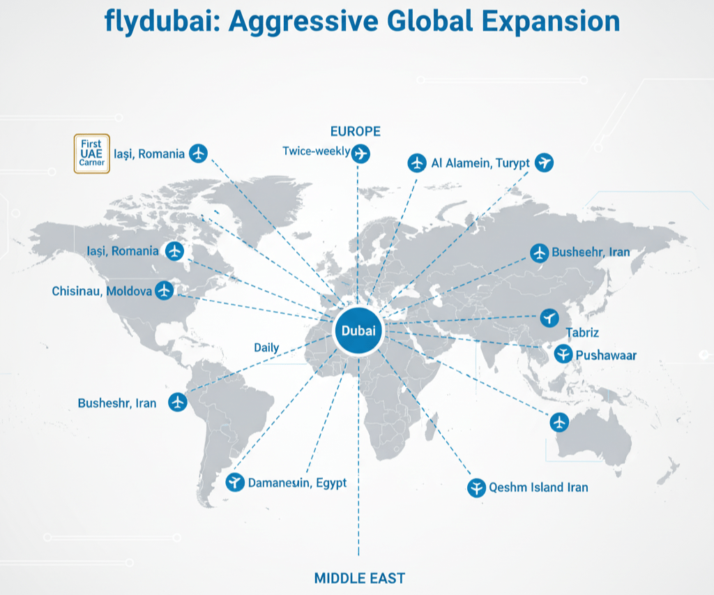 Emirates and flydubai Expand Global Reach with 14 New Destinations in ...