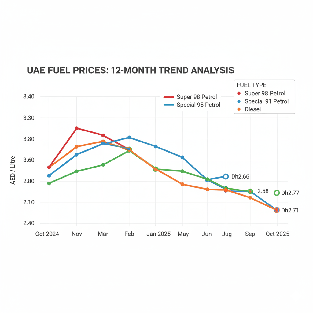 UAE Fuel Prices November 2025: Will Petrol Drop After October Hike ...