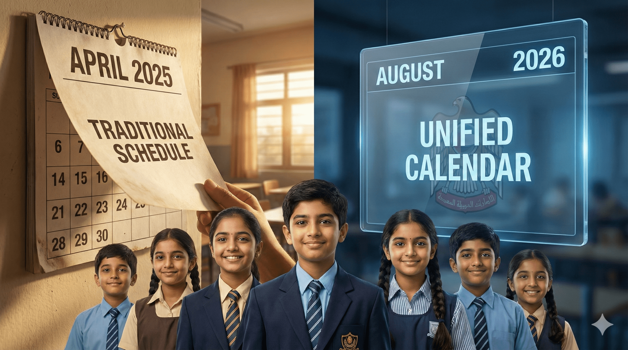 UAE Indian Schools Shift to Unified Calendar April 2026: Complete Guide ...