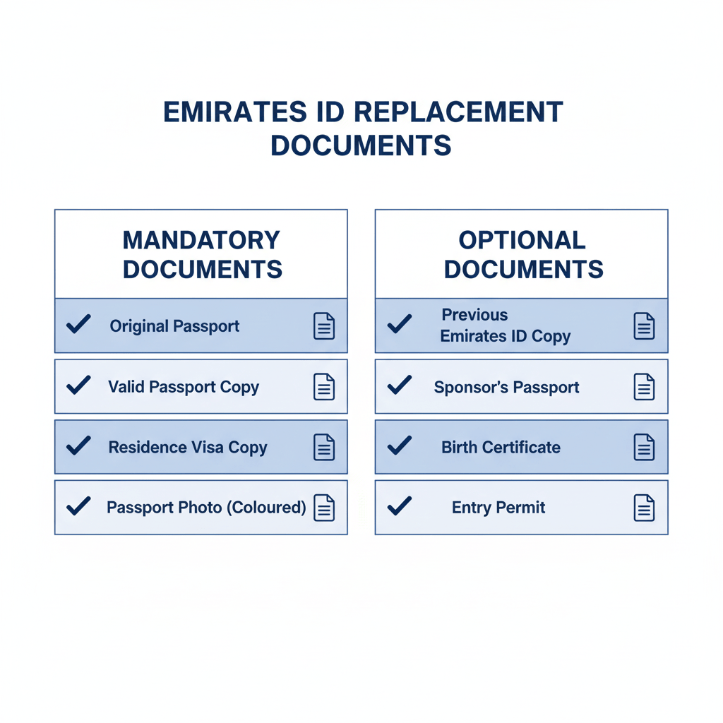 How to Replace a Lost Emirates ID in UAE: Complete UAEICP App Guide ...