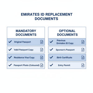 How to Replace a Lost Emirates ID in UAE: Complete UAEICP App Guide ...