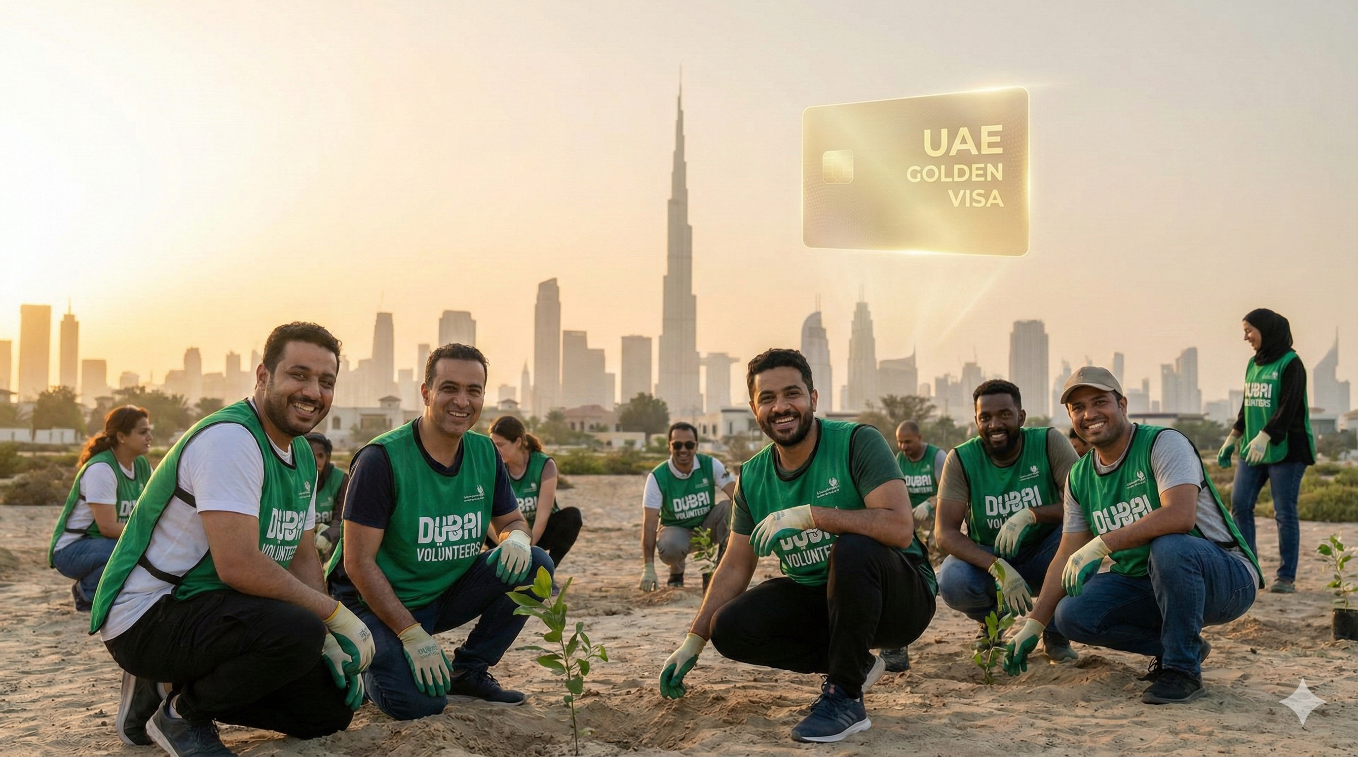 Volunteering in UAE: How 500 Hours Can Get You a Golden Visa – JobXDubai