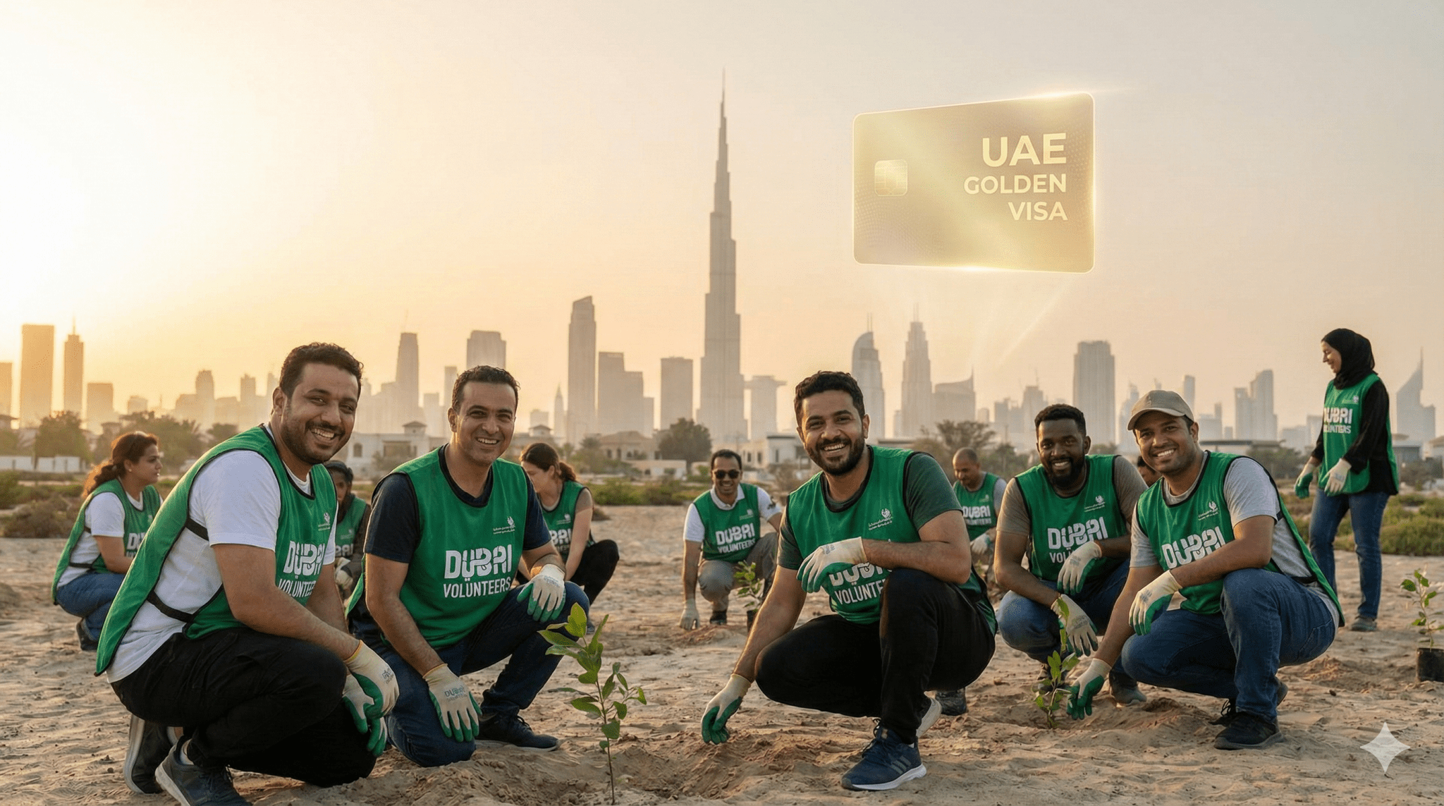 Volunteering in UAE: How 500 Hours Can Get You a Golden Visa – JobXDubai