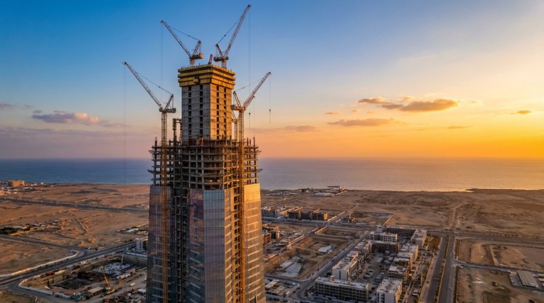 Jeddah Tower Hits 80 Floors: Will It Dethrone Dubai’s Burj Khalifa ...