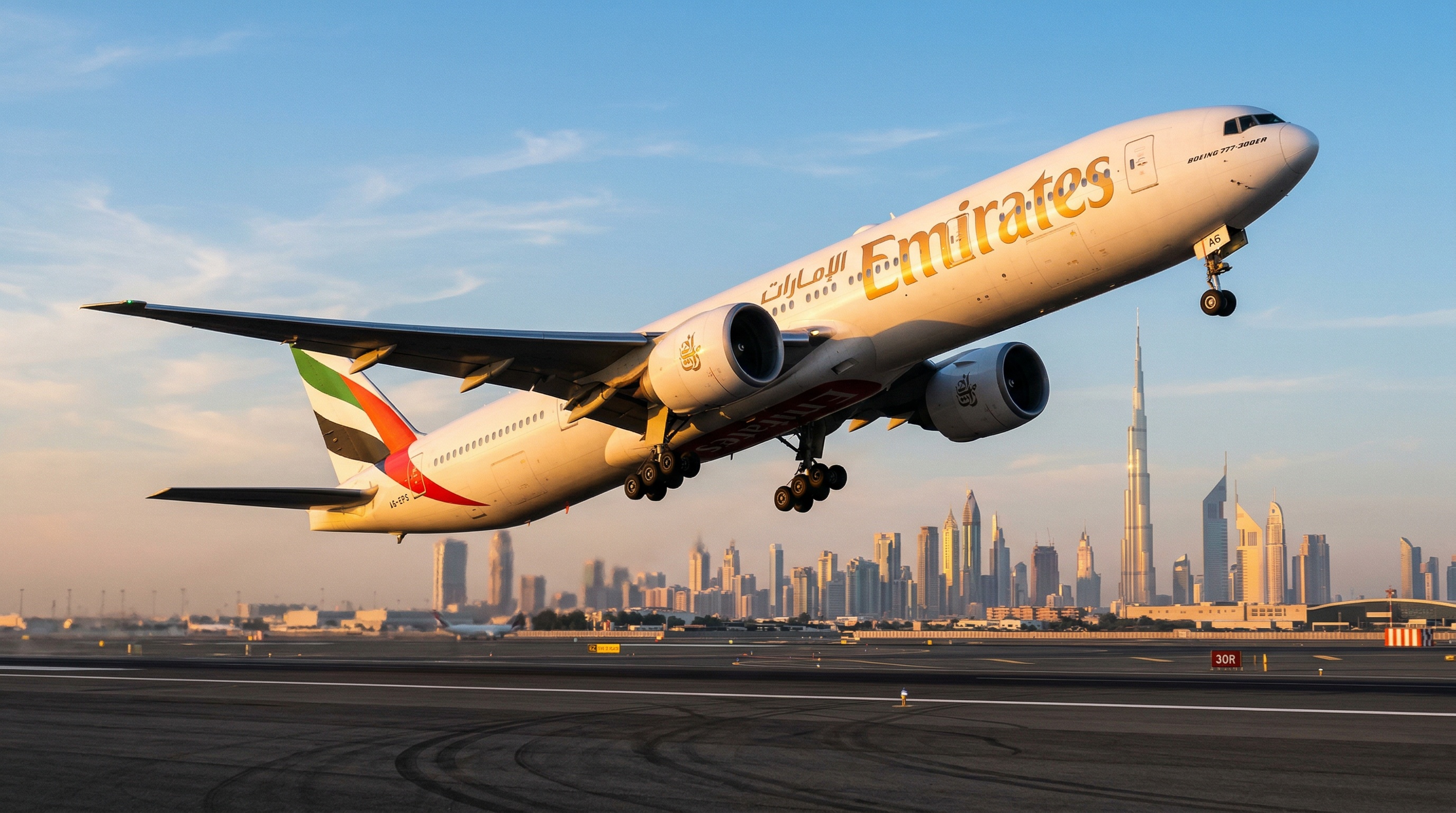 Emirates Expects Full Flight Network to Resume in Days as Airspace ...